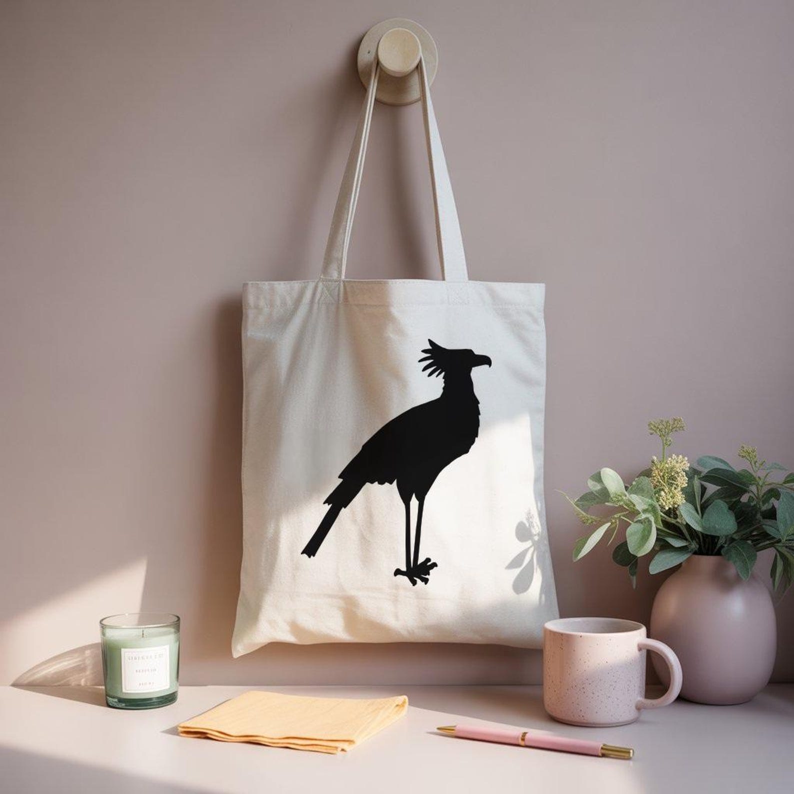 Secretary Bird Svg, Secretary Bird Silhouette, Safari Wildlife Cricut ...