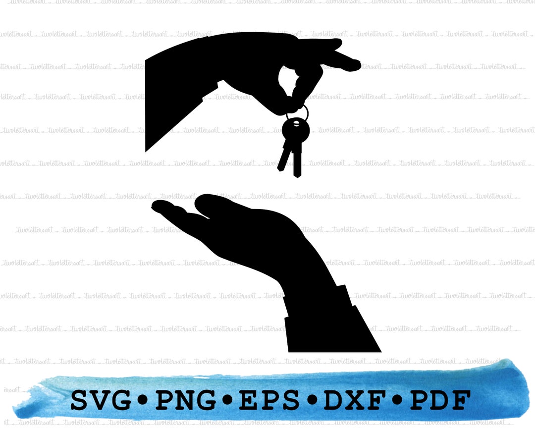 Passing Keys Silhouette, Passing Keys Svg, Passing Keys Png, Cricut ...