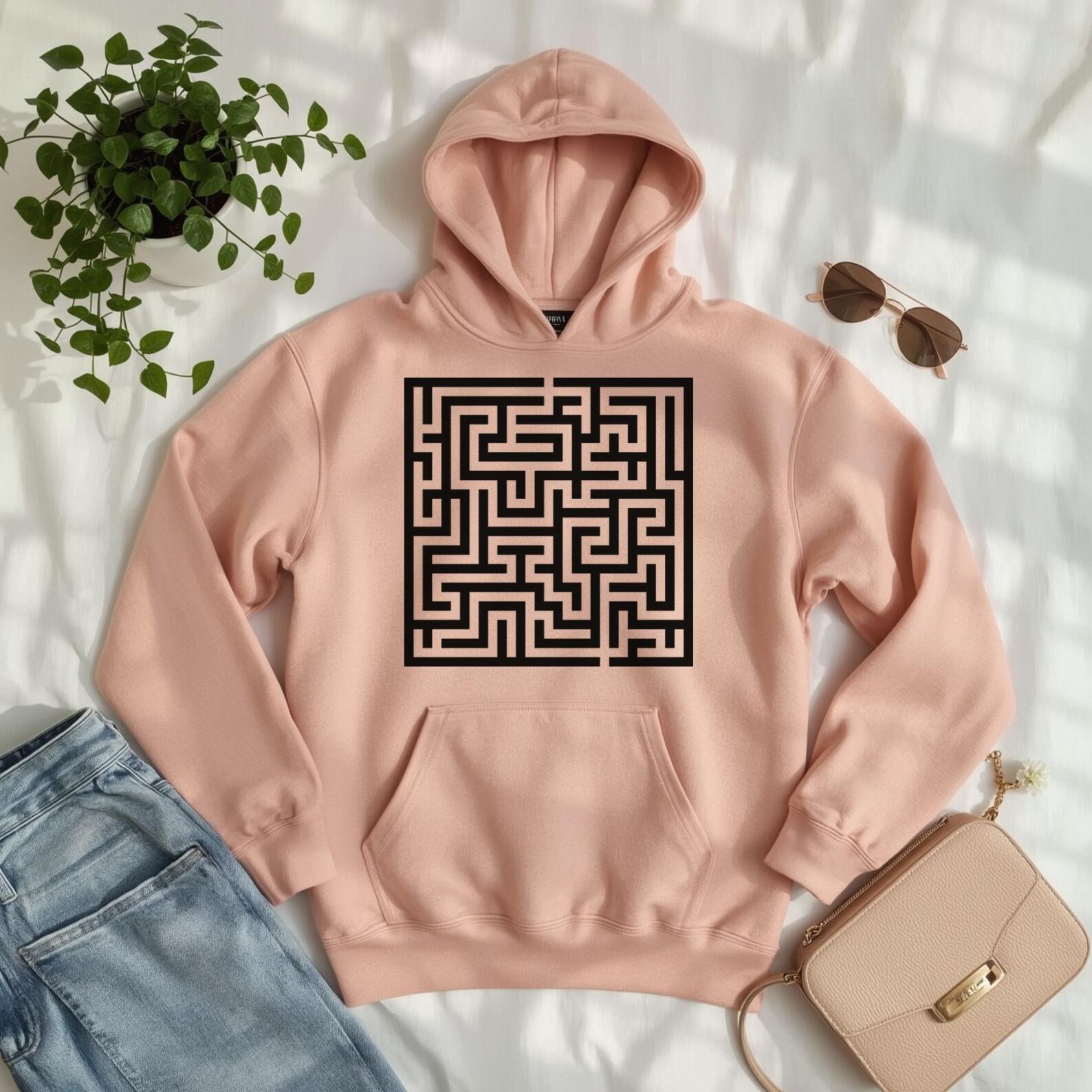 Maze Silhouette SVG PNG DXF Pdf Eps – Square Puzzle Icon for Cricut ...