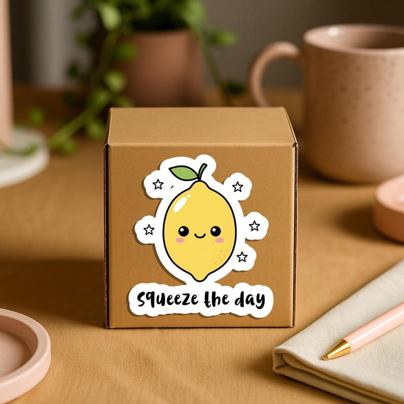 Motivational Fruit Pun Clipart Bundle – Kawaii Printable Pngs for ...