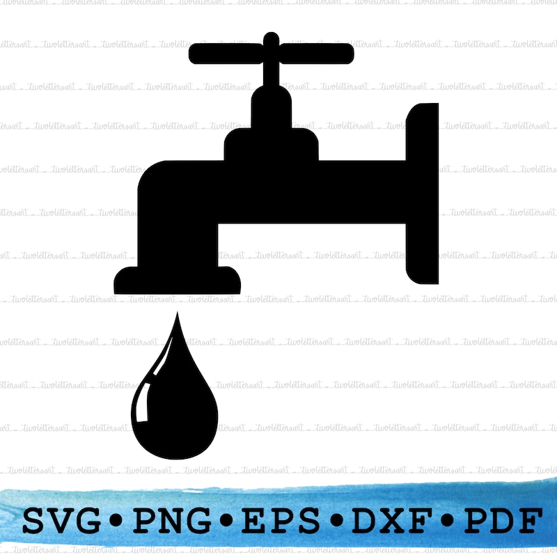 Faucet Svg - Etsy