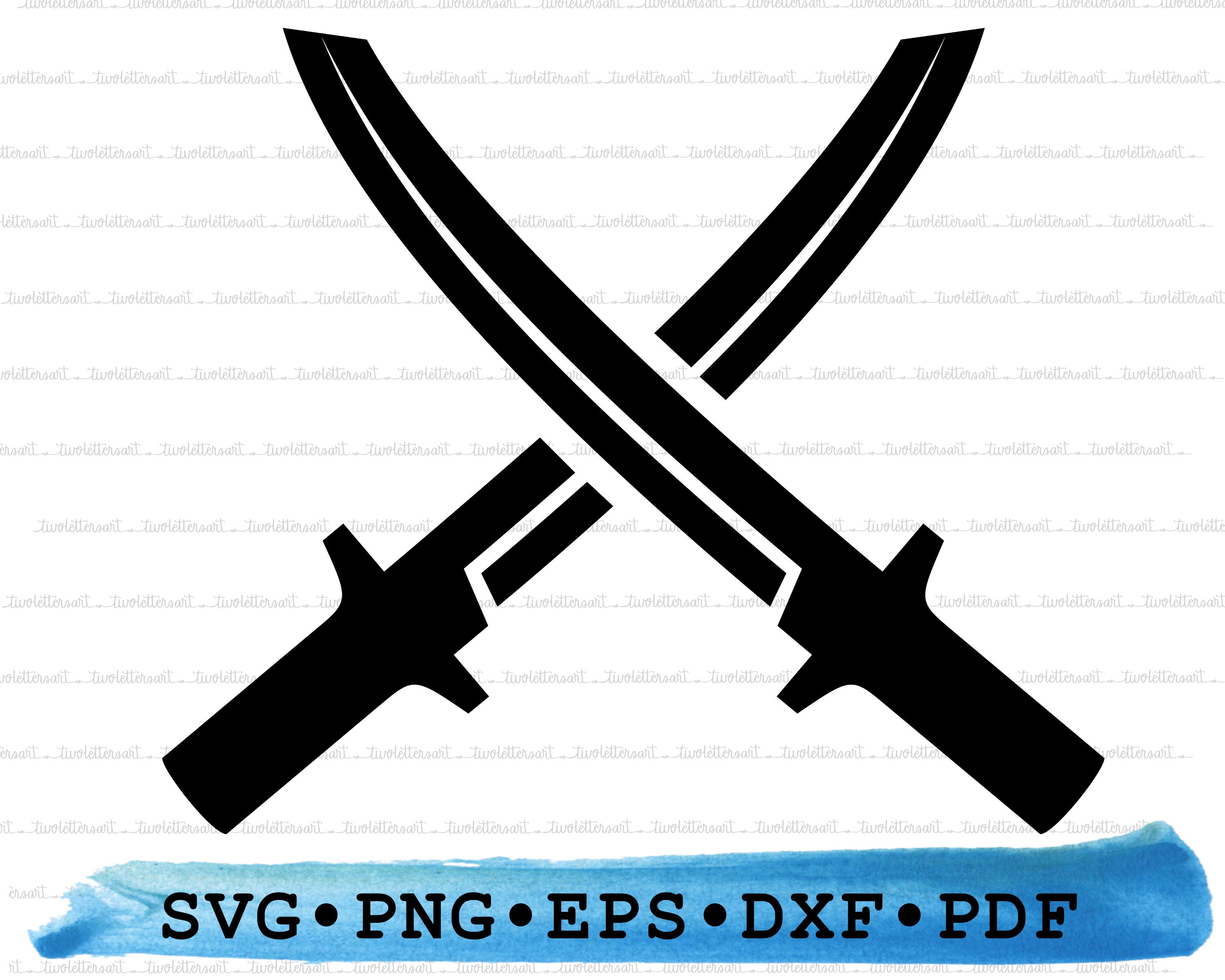 Crossed Swords Silhouette