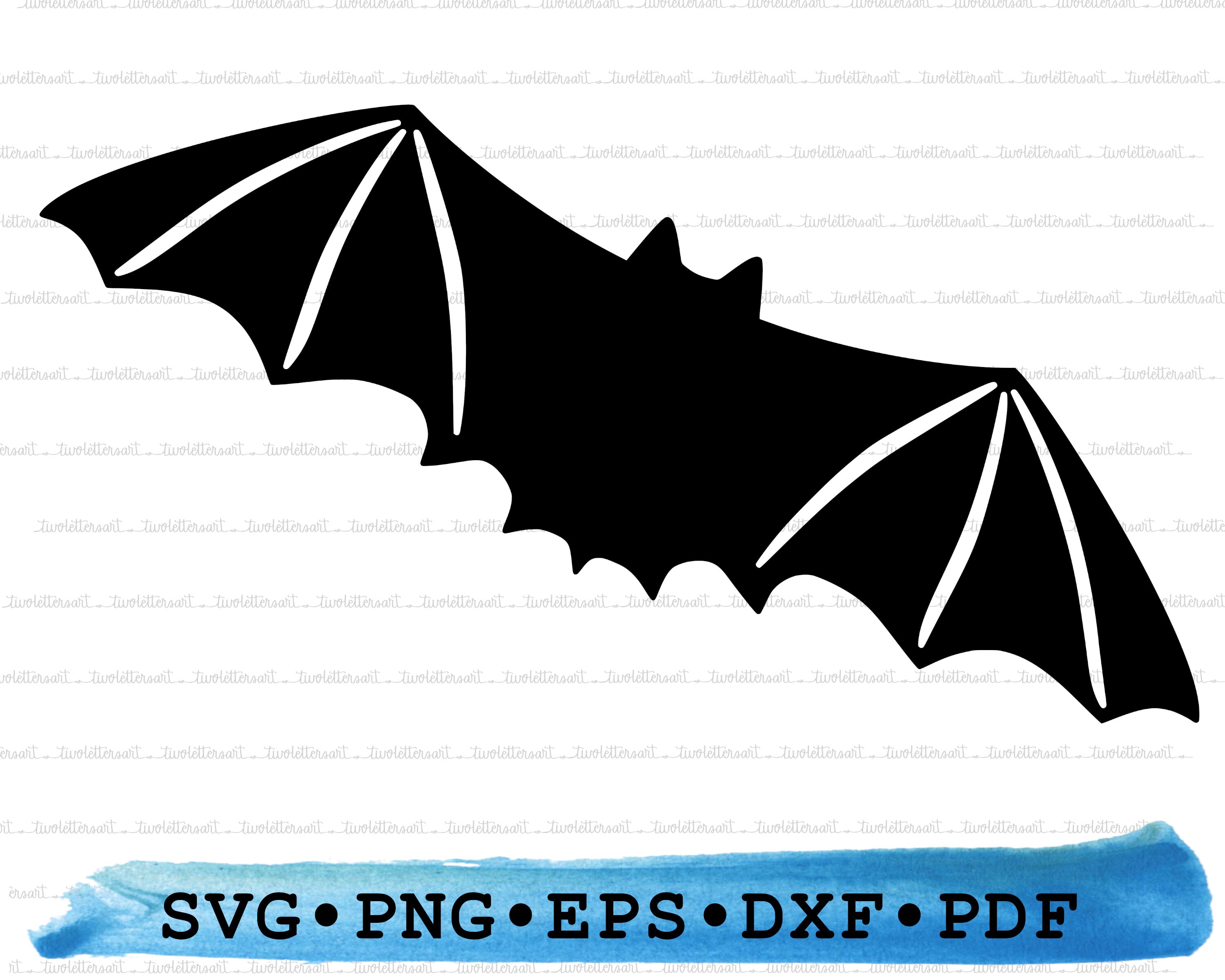 Fledermaus Silhouette Fledermaus Svg Fledermaus png - Etsy.de