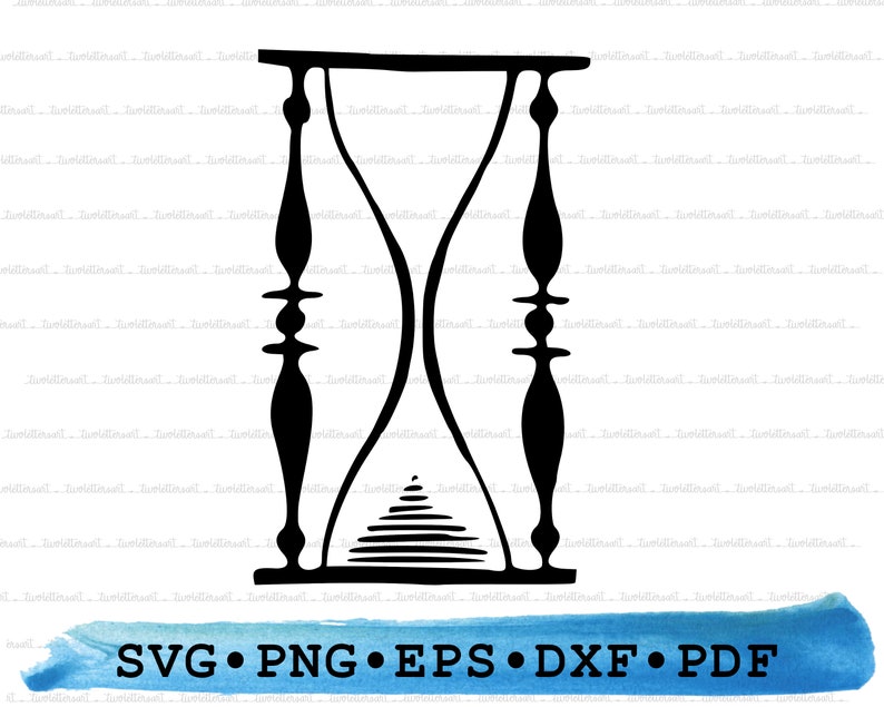 Hourglass Silhouette Hourglass Svg Hourglass Png Hourglass - Etsy