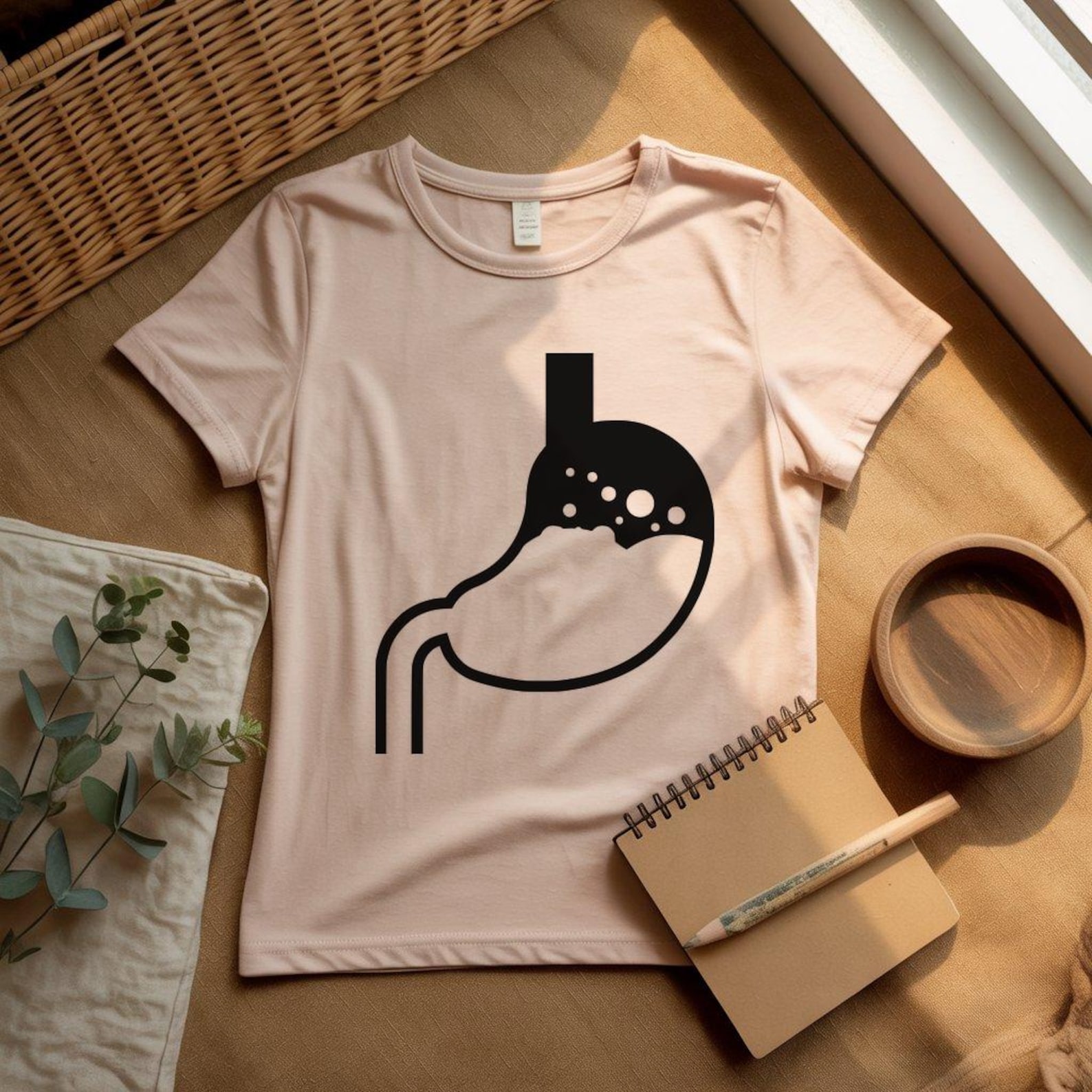 Stomach Silhouette SVG PNG DXF Pdf – Human Organ Icon for Cricut Crafts ...