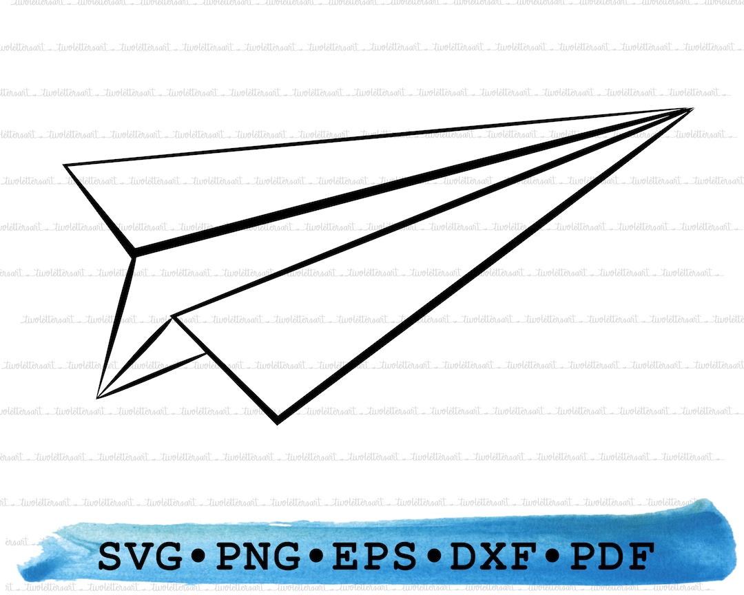 Paper Plane Svg, Paper Aeroplane Silhouette, Origami, Paper Folding ...