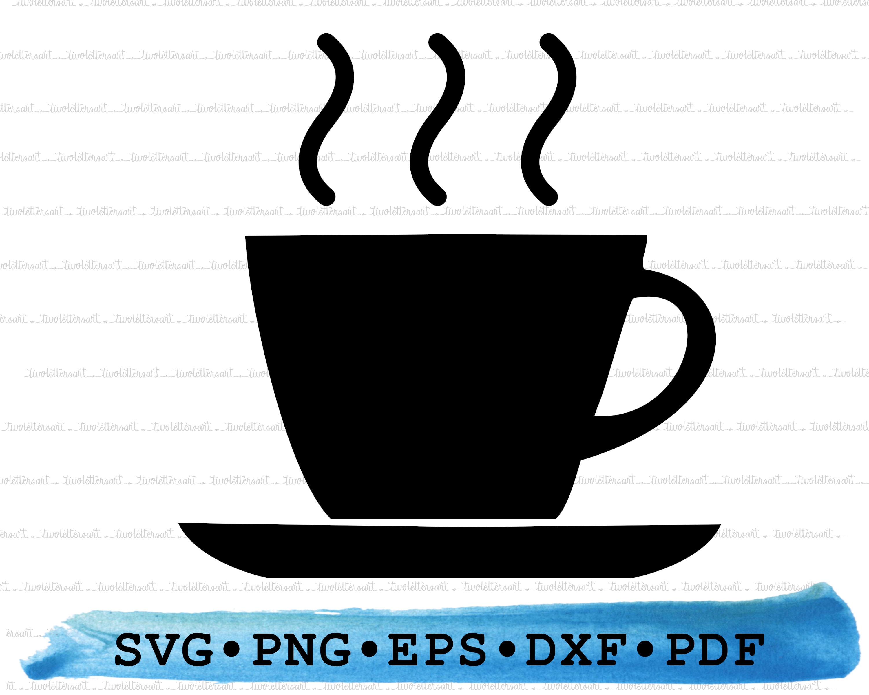 Coffee Cup Silhouette Png
