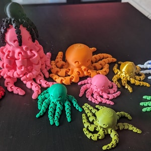 Cute Octopus Fidget Toy - Etsy