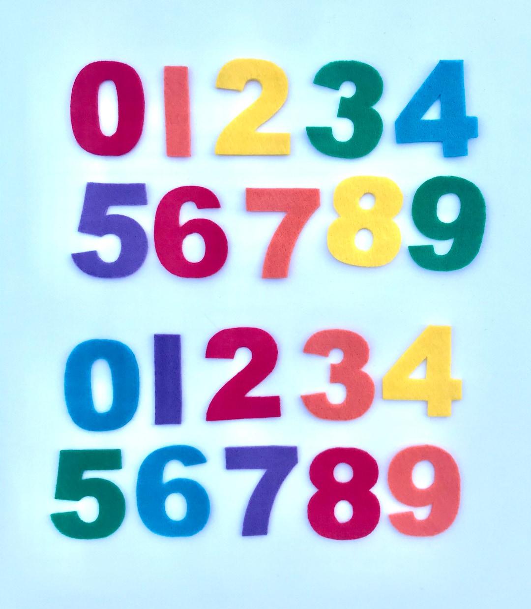 Felt Numbers Preschool Toddler Learning Numbers 0-100 Flannel Board ...