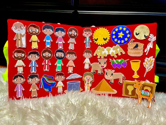 Joseph and the Coat of Many Colors Felt Story Flannel Board - Etsy Canada
