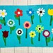Felt Board Activity Flannel Board Spring Flowers Garden Felt Wall ...