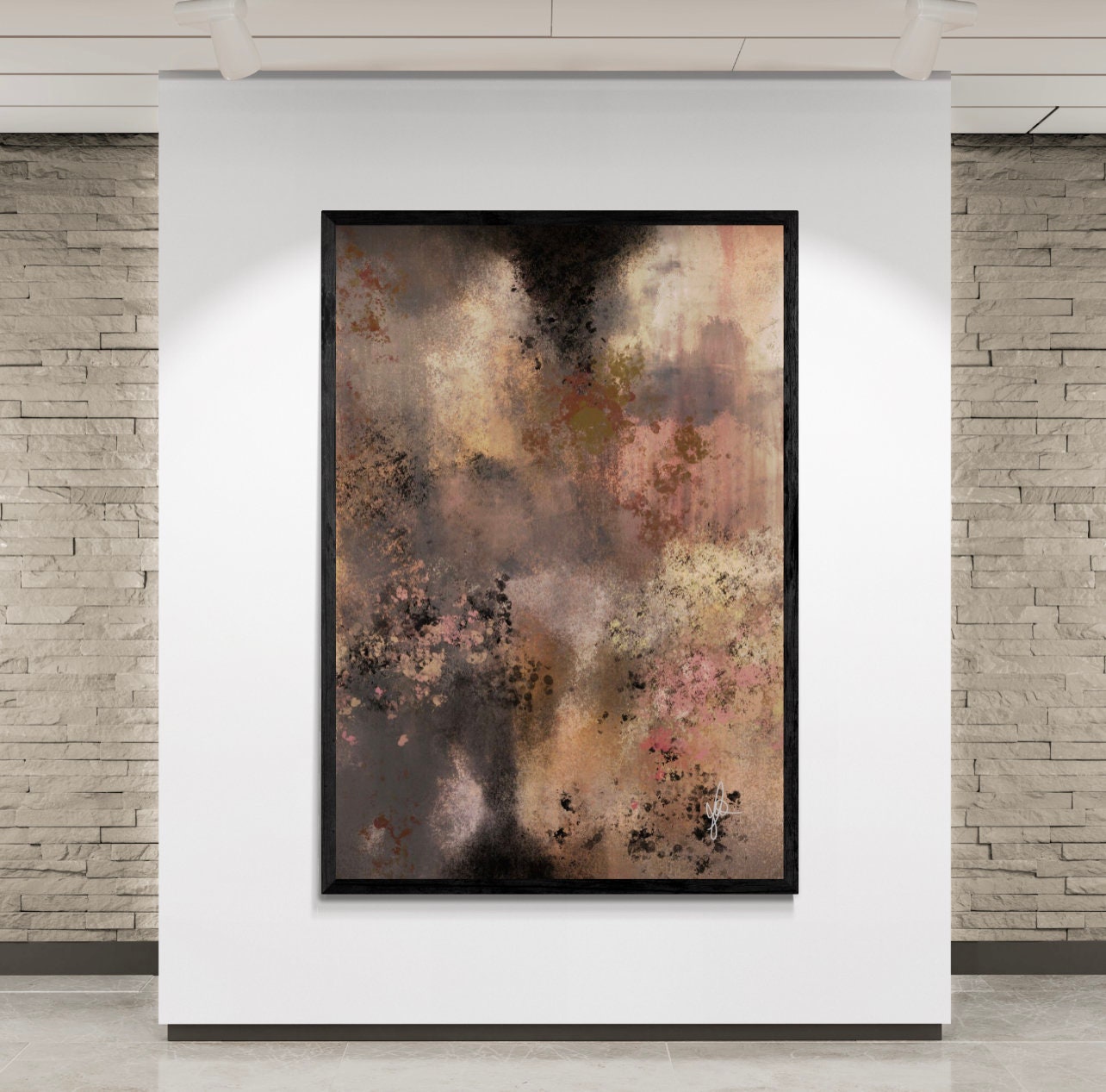 Stush Art Collection Mood Contemporary Neutral Tone - Etsy