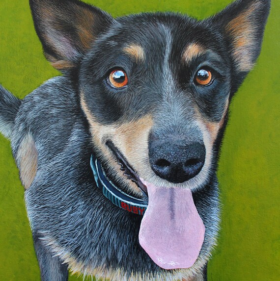 Card Set Ruby Dog - Etsy