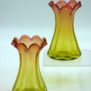A Pair of Late 19th Century Posy Vases - Etsy UK
