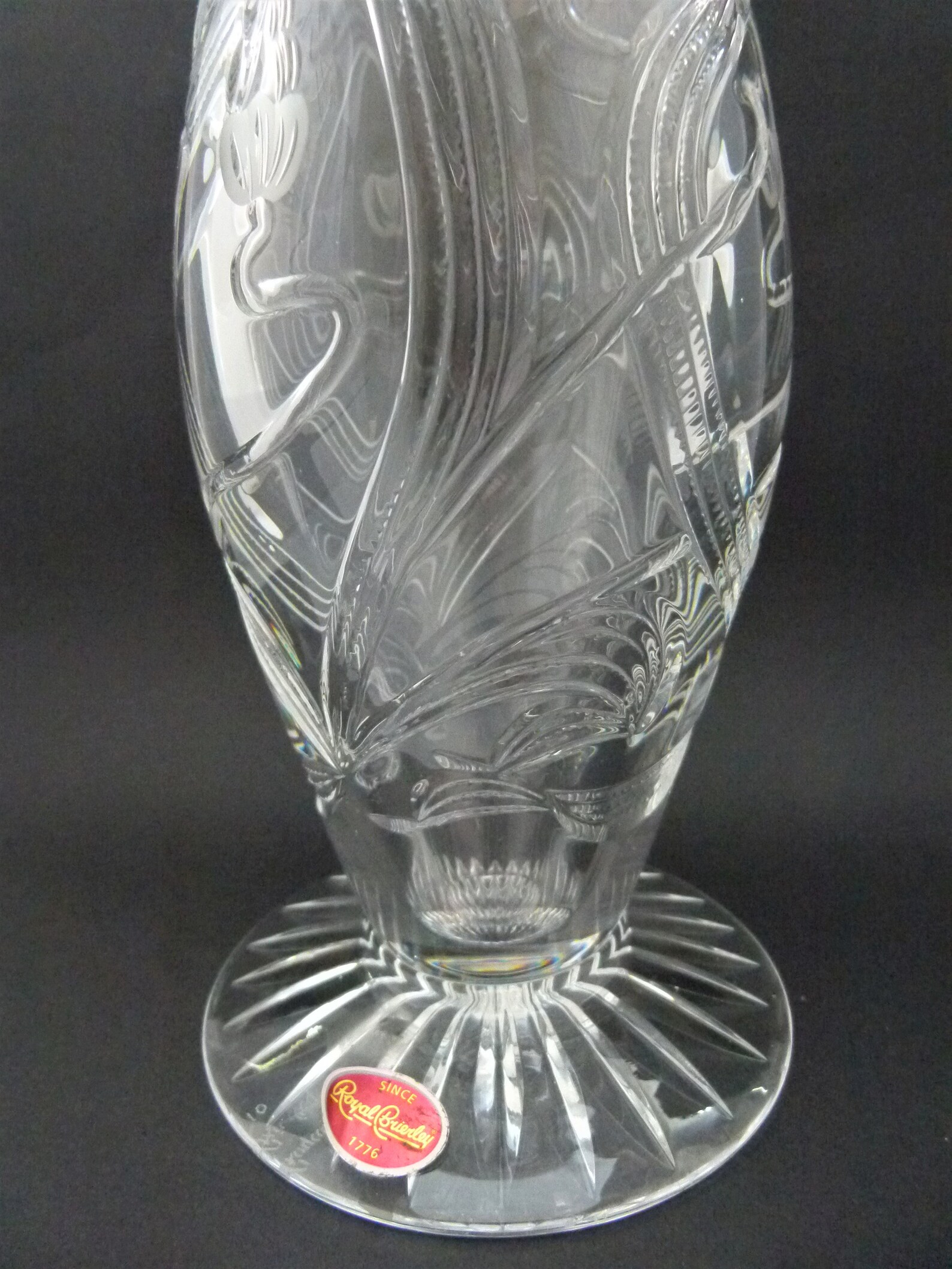 Royal Brierley glass decanter - Etsy.de
