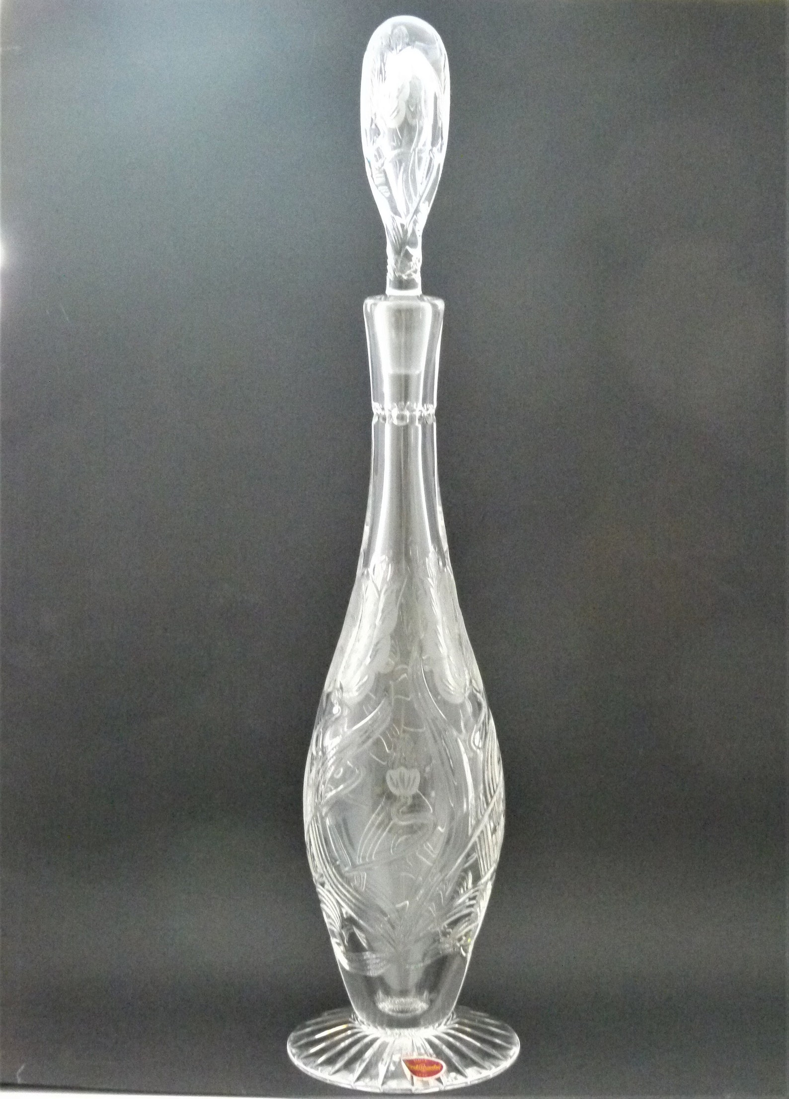 Royal Brierley glass decanter - Etsy.de