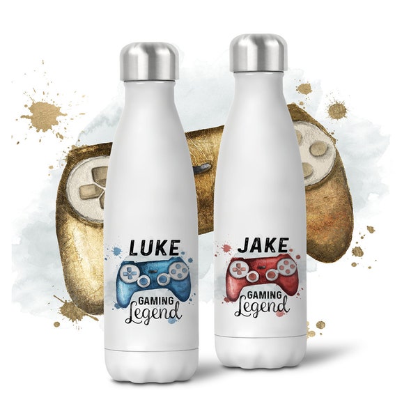 Gaming Water Bottle - Etsy UK