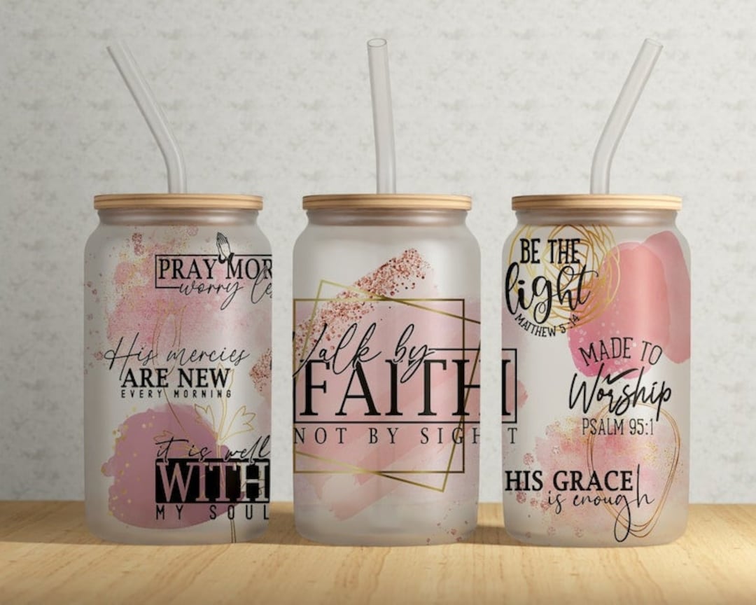 Christian 16oz Libbey Glass, Faith Libby Glass, Proverbs 31 Woman ...