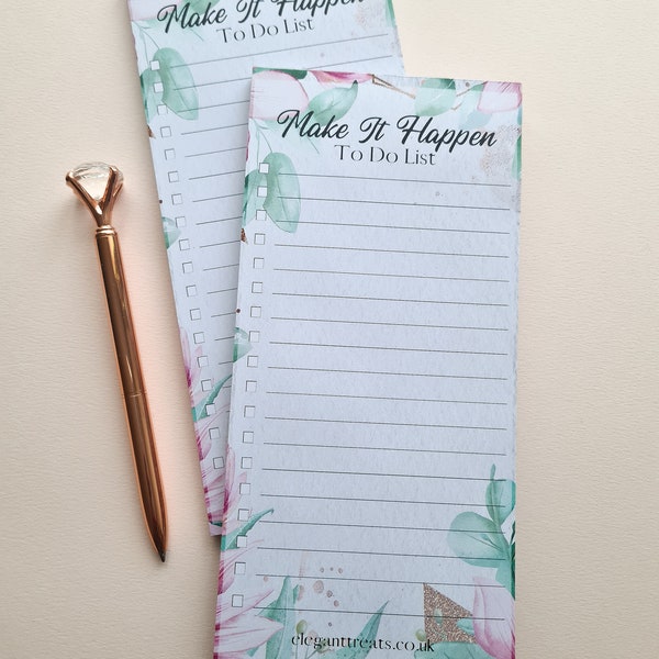 To Do List Pad - Etsy
