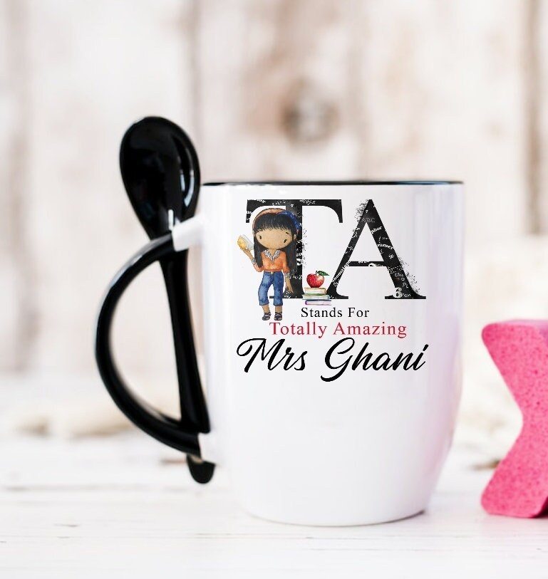 Personalised Teaching Assistant Mug Teacher Assistant End of - Etsy UK
