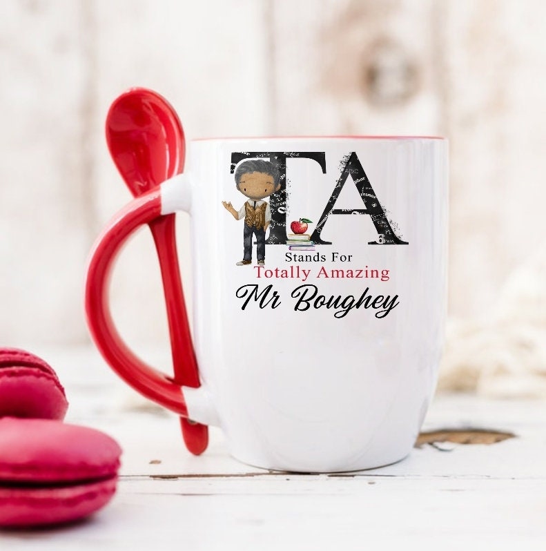 Personalised Teaching Assistant Mug Teacher Assistant End of - Etsy UK