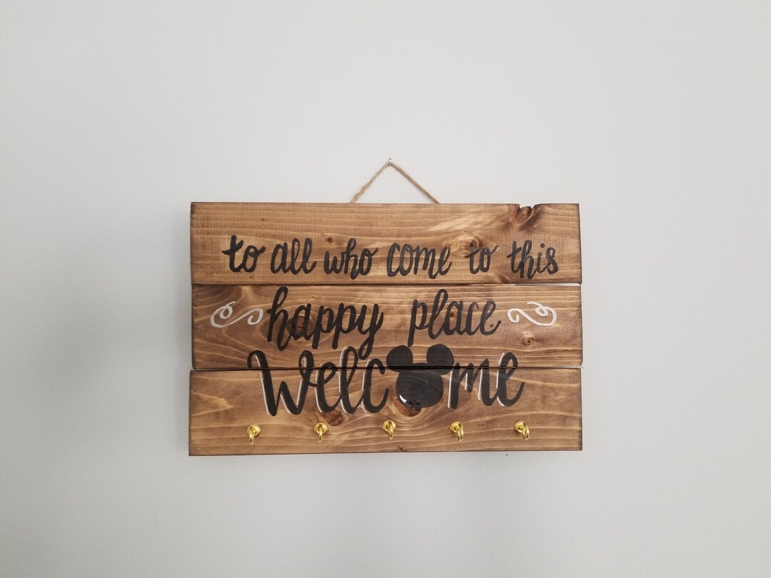 Disney Inspired Key Holder - Etsy