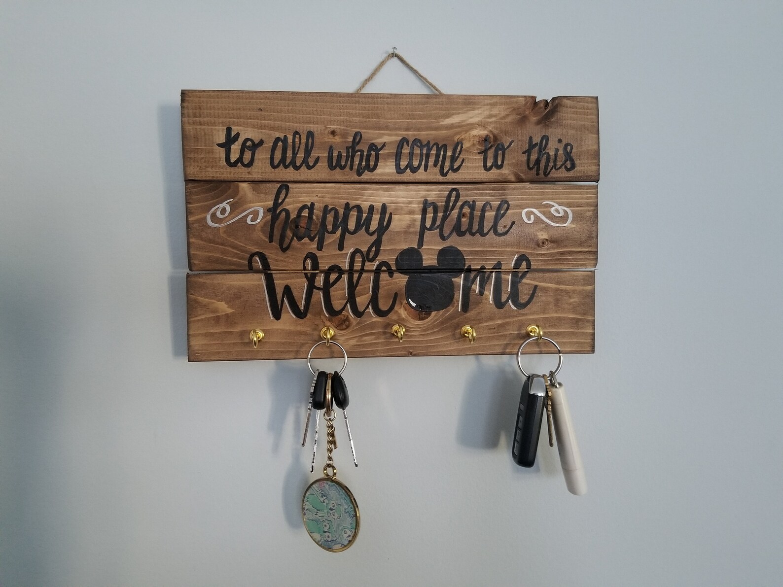 Disney Inspired Key Holder - Etsy