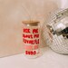 Swiftea Inspired Coffee Cup Glass Swiftie Christmas Gifts Girls Fan ...