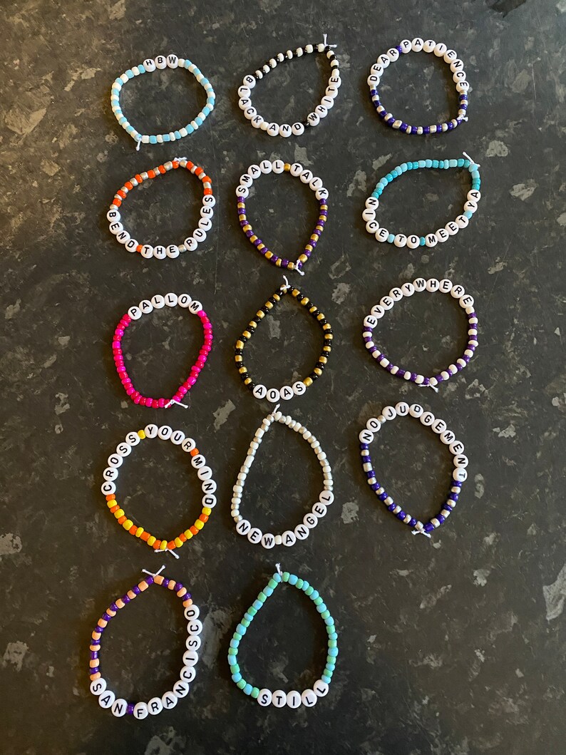 Niall Horan Bracelets - Etsy UK