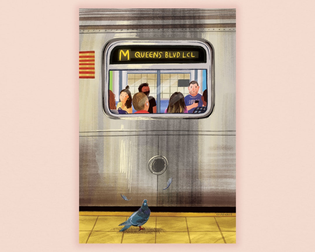 NYC Subway 12x18 Art Print, Wall Decor - Etsy