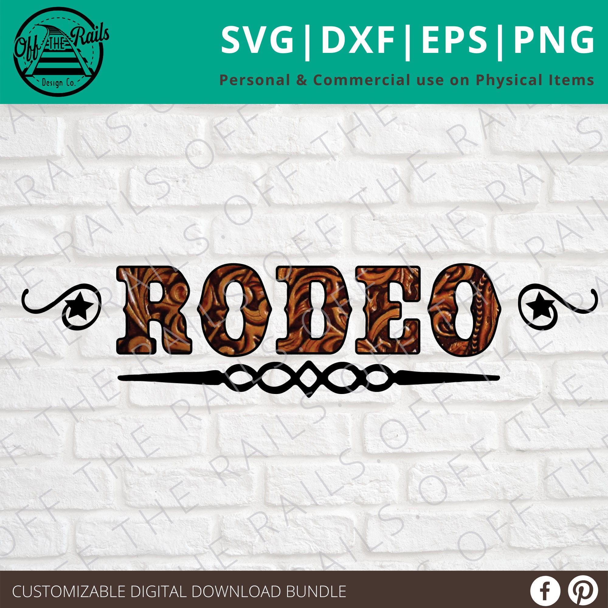 Rodeo SVG Bundle Rodeo SVG Digital Rodeo Design PNG | Etsy