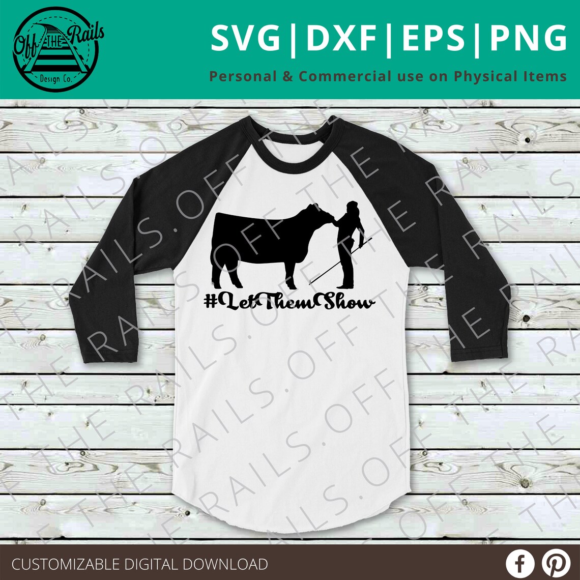 Letthemshow SVG Show Cattle Svg Beef SVG Show Cow SVG - Etsy