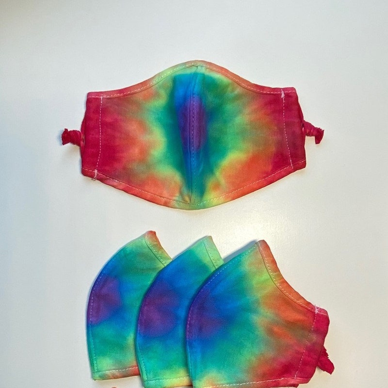 Tie Dye Face Mask - Etsy