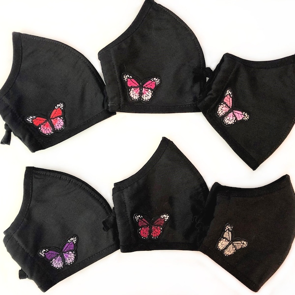 Butterfly Face Mask - Etsy