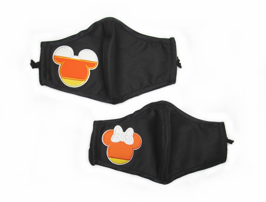 Mickey and Minnie Candy Corn Mask Minnie Mouse Fall Mask - Etsy