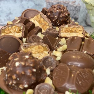 Toffee Nut Easter Egg, Flat Easter Egg, Belgian Chocolate Flegg, Postal ...