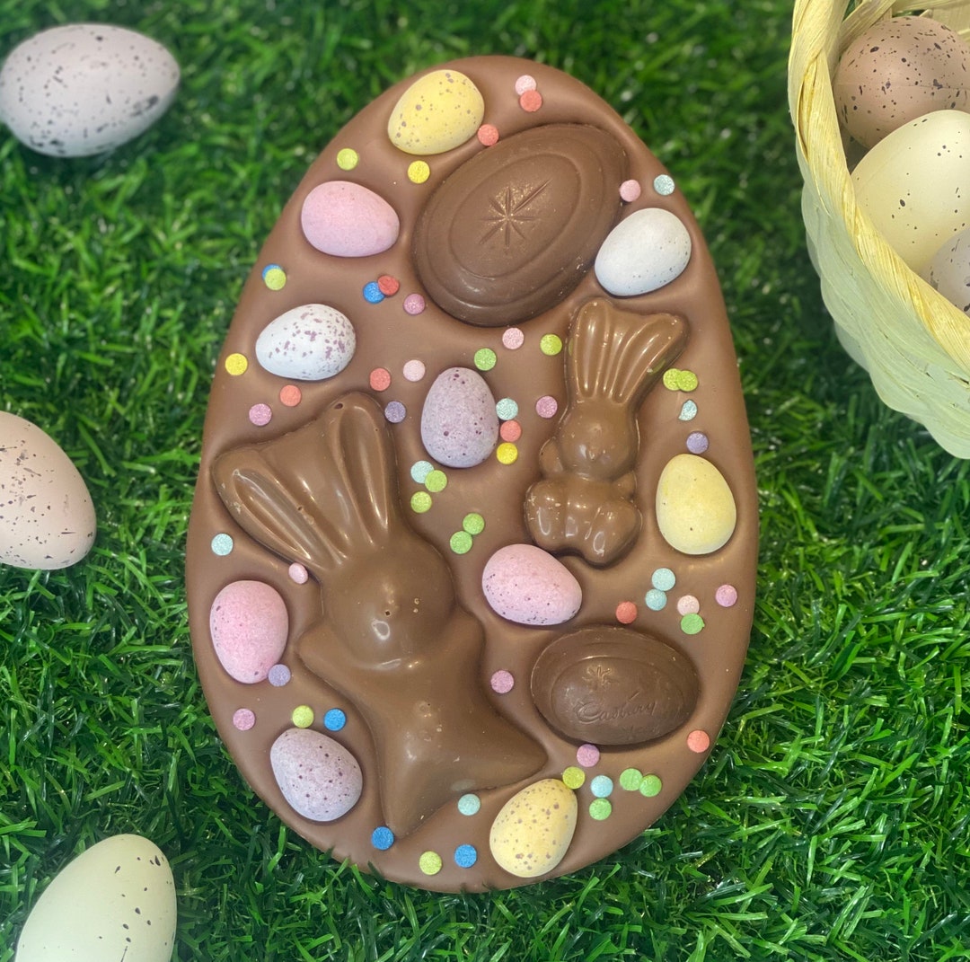 Chocolate Easter Gift, Belgian Chocolate Flegg Flat Egg, Postal Easter ...