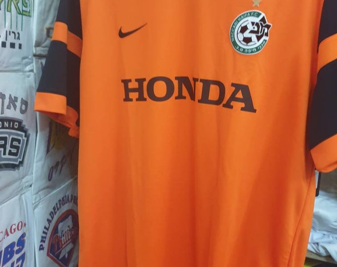 Macabi Haifa Football Club Vintage T Shirt Hebrew Letters T | Etsy