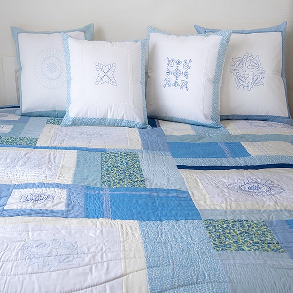 Patchwork Pillowcase - Etsy