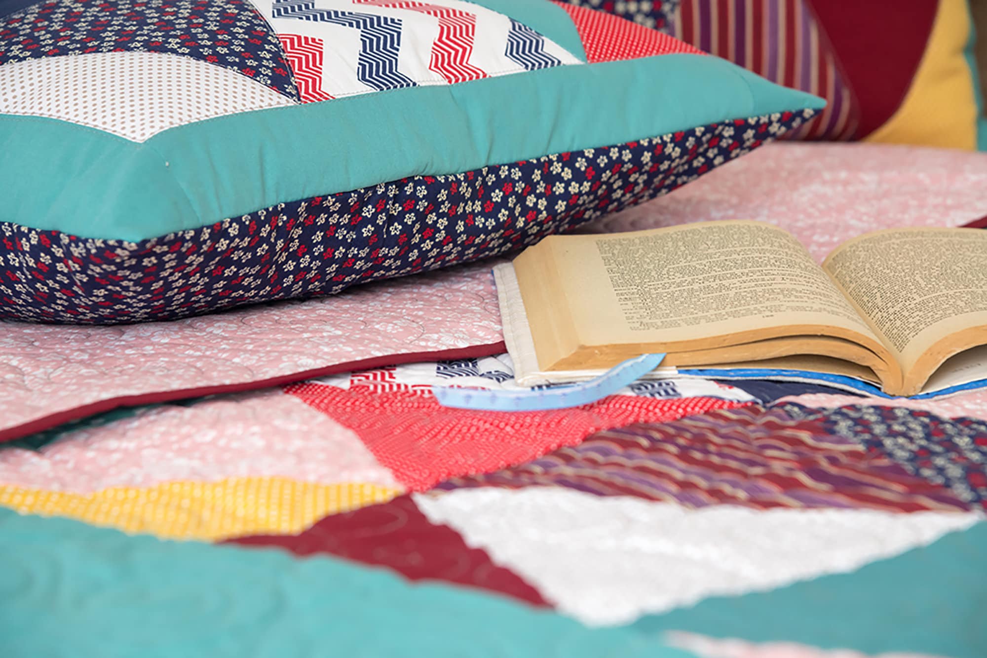 Modern Patchwork Quilt Handmade Modern Quilt Modern - Etsy