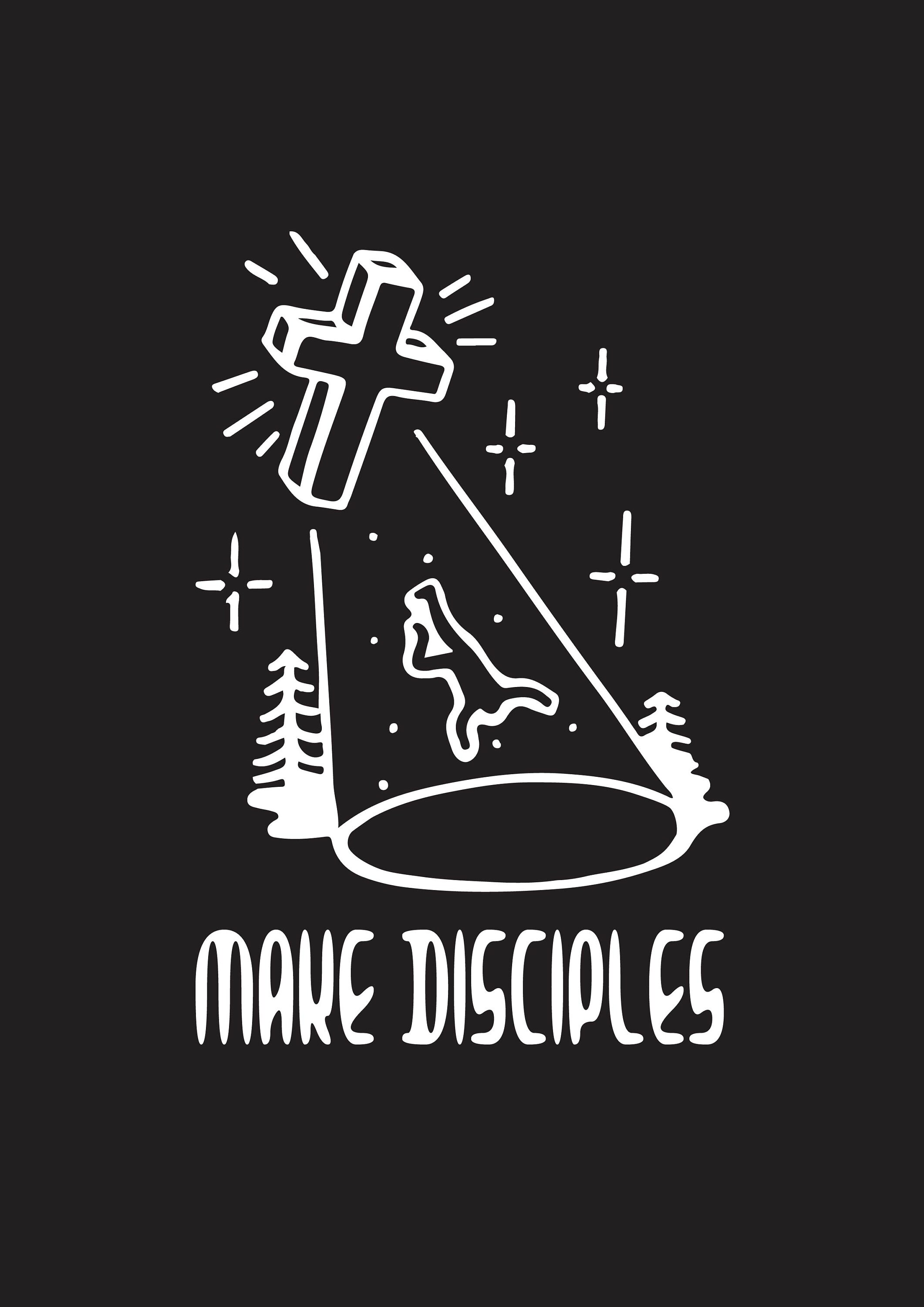 Make Disciples Poster Framed Poster, Christian Art, Christian Print ...