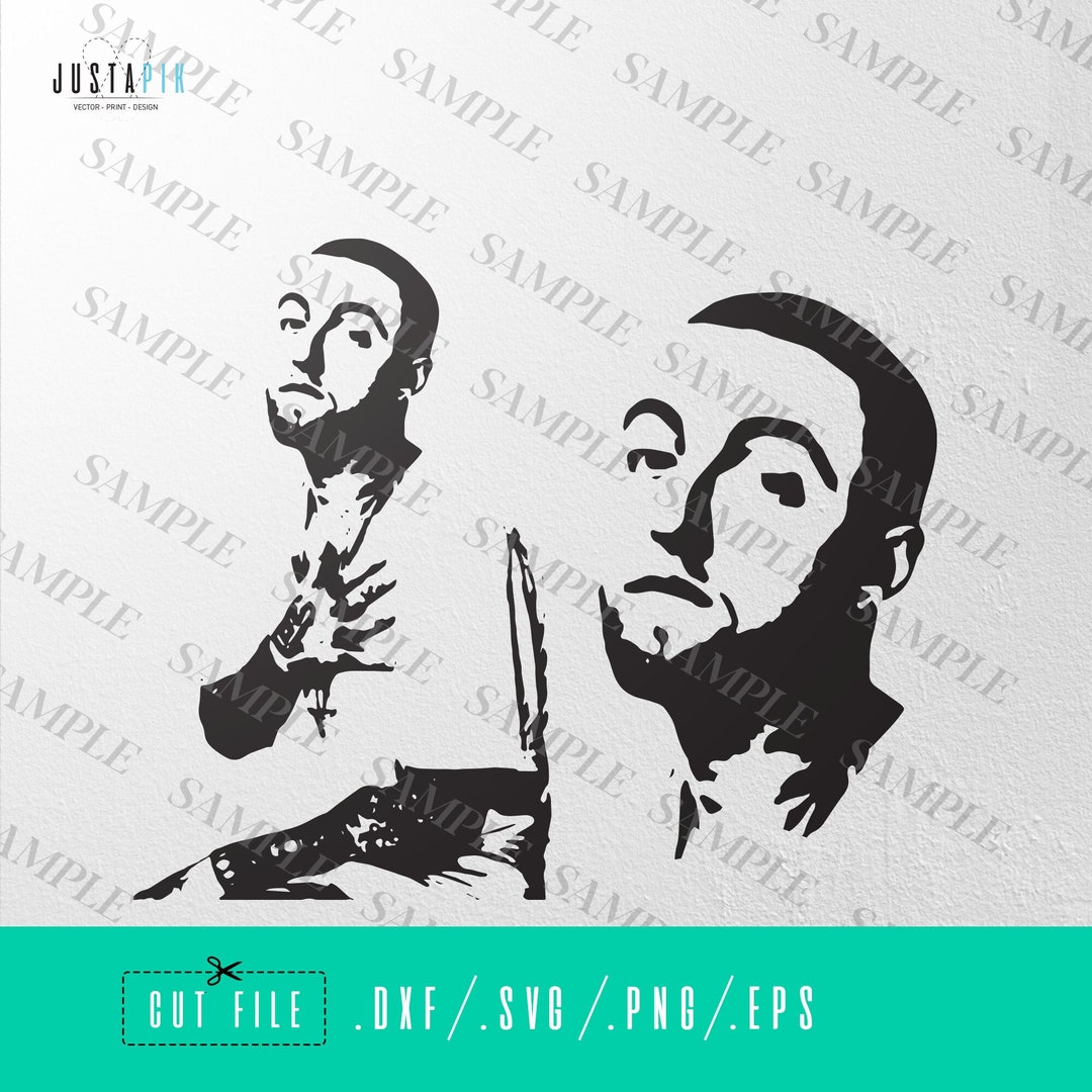 Mac Miller SVG PNG DXF – Digital Download for Cricut & Silhouette ...