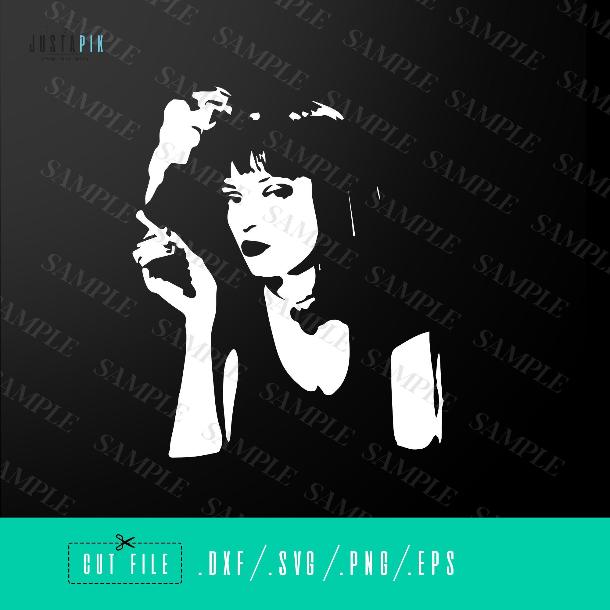 Pulp Fiction Stencil