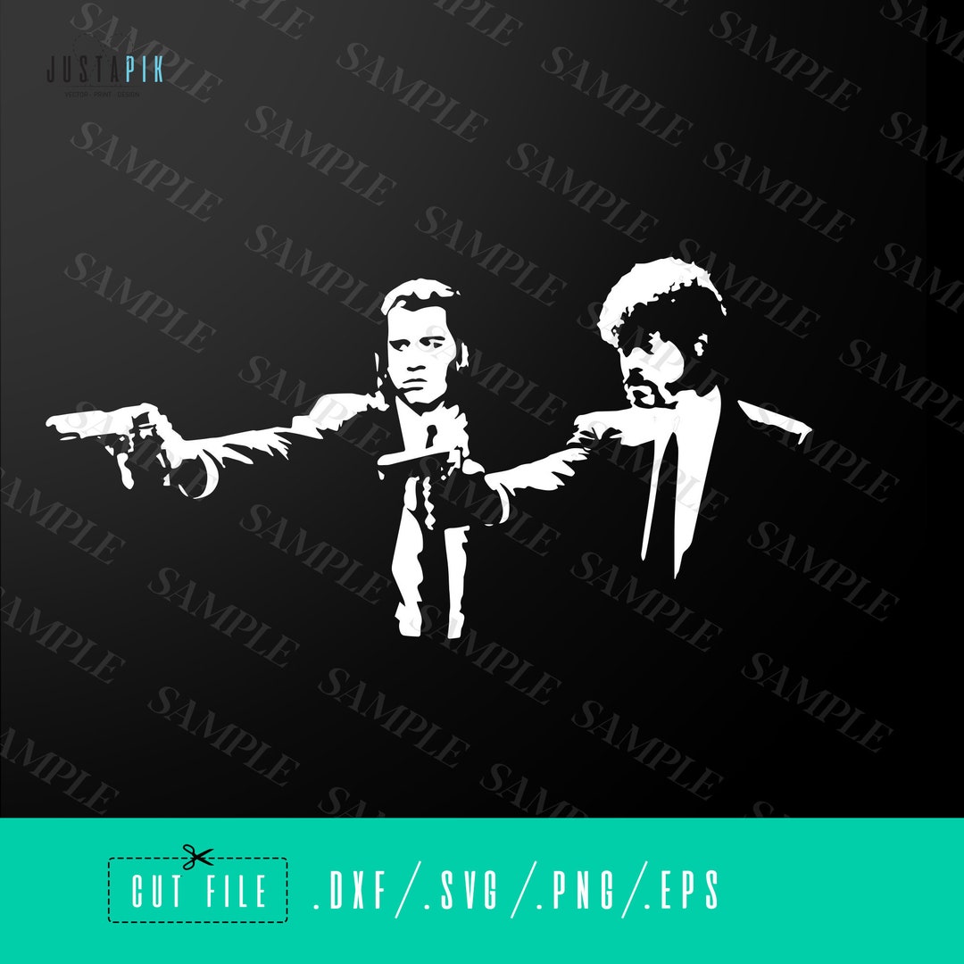 Pulp Fiction , File for Cricut , Movie , SVG , Vector , Cut File ...