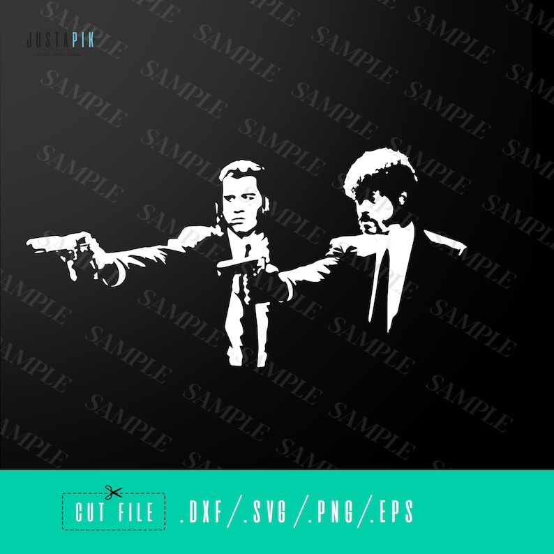 Pulp Fiction , File for Cricut , Movie , SVG , Vector , Cut File ...