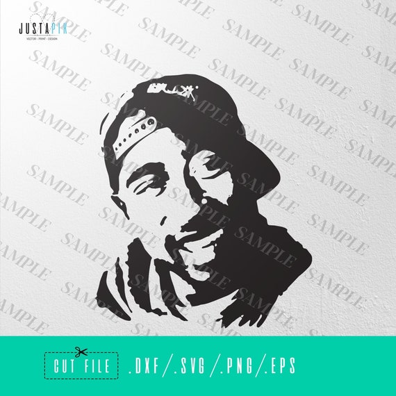Tupac Shakur File for Cricut SVG Music Vector Cut | Etsy
