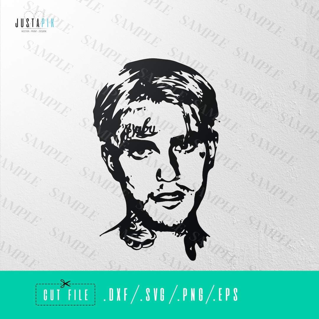Lil Peep 2 , File for Cricut , SVG , Music , Vector , Cut File ...
