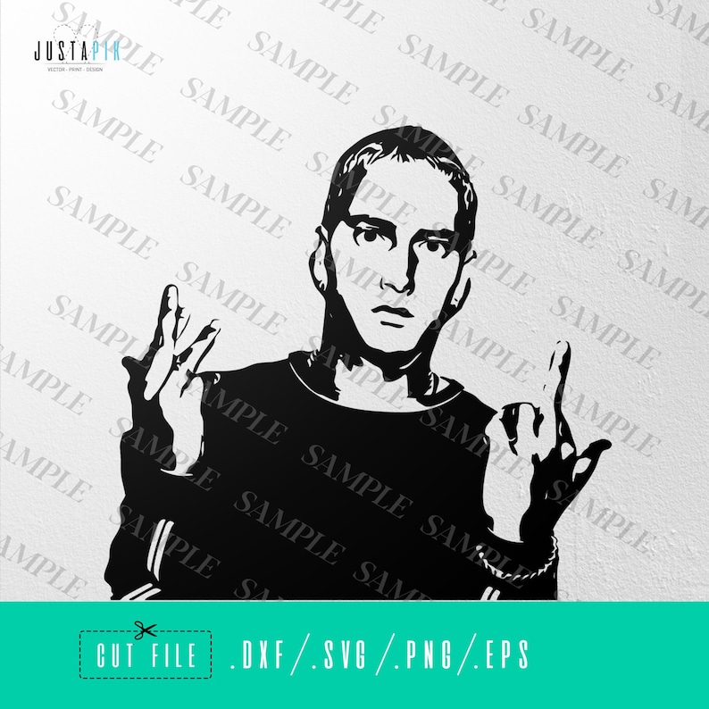 Eminem Slim Shady SVG PNG DXF – Digital Download for Cricut ...