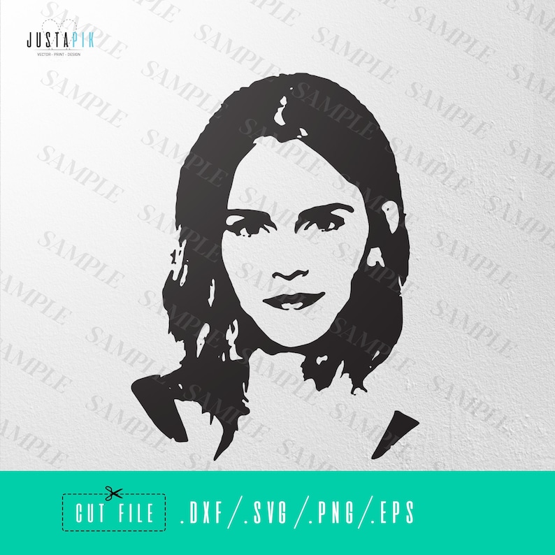 Emma Watson SVG PNG DXF – Digital Download for Cricut & Silhouette ...