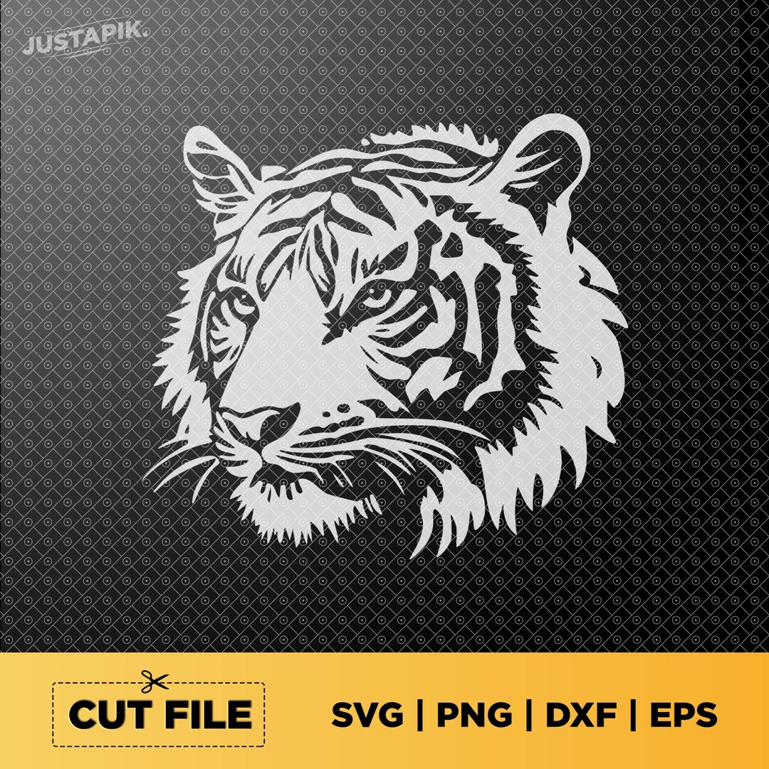 Tiger Animal SVG PNG DXF – Digital Download for Cricut & Silhouette ...